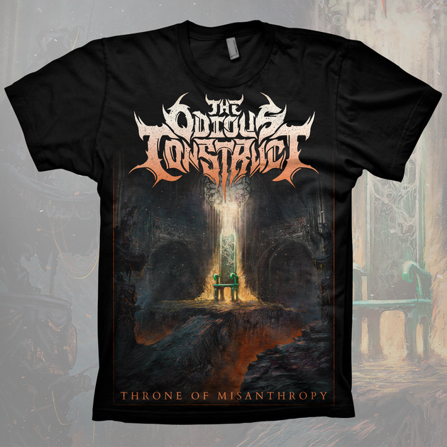 THE ODIOUS CONSTRUCT - Throne of Misanthropy T-shirt – The Artisan Era